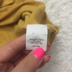 J. Crew | Tops | J Crew Mustard Yellow Top | Poshmark